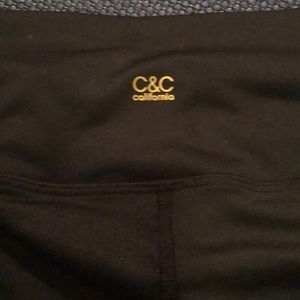 C&C California | Pants & Jumpsuits | Cc California Blackgray Sheer 34 ...